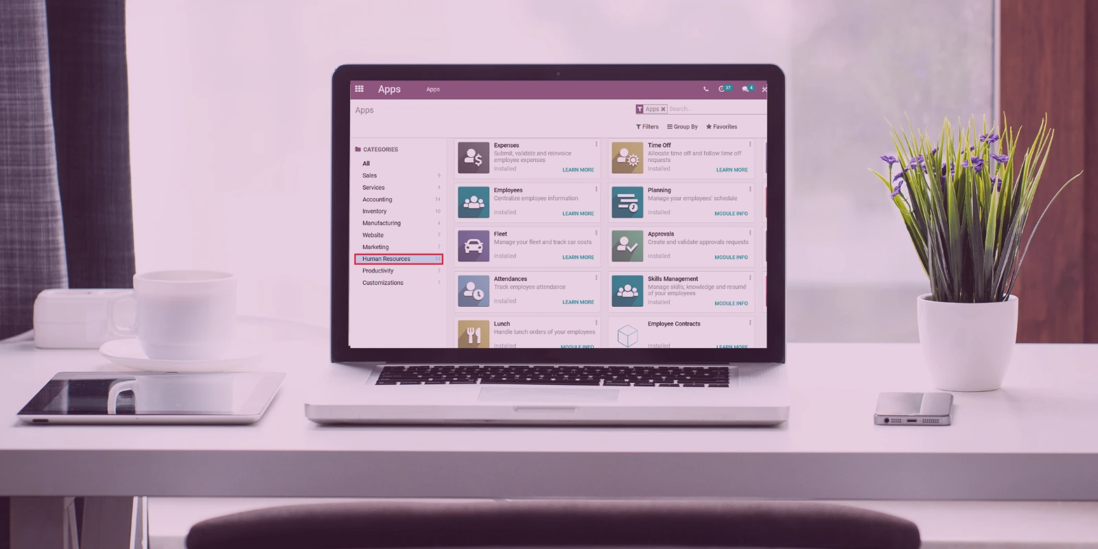 Sekilas Tentang Modul-Modul yang Terdapat di Odoo ERP